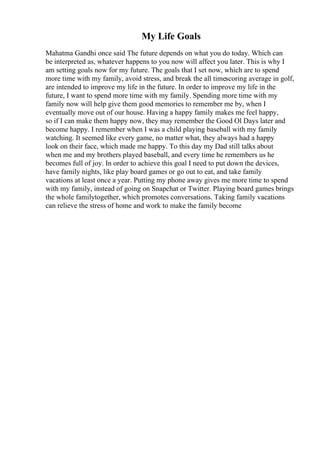 A Person I Admire Essay | PDF