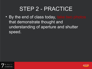 Aperture shutter-speed-presentation simple best | PPT