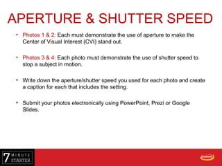 Aperture shutter-speed-presentation simple best | PPT