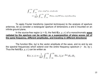 Aperture antennas | PPTX