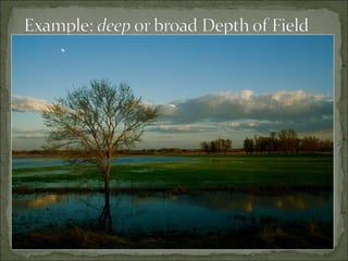 Aperture & Depth Of Field | PPTX