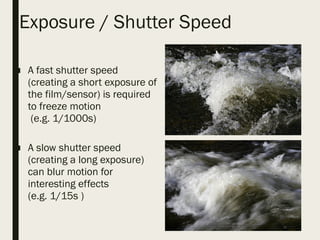Aperture, exposure and depth of field | PPT