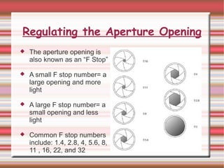 Aperture presentation | PPT | Photography | Arts and Crafts