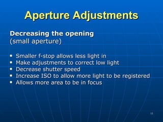 Aperture priority | PPT