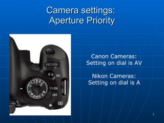Aperture priority | PPT