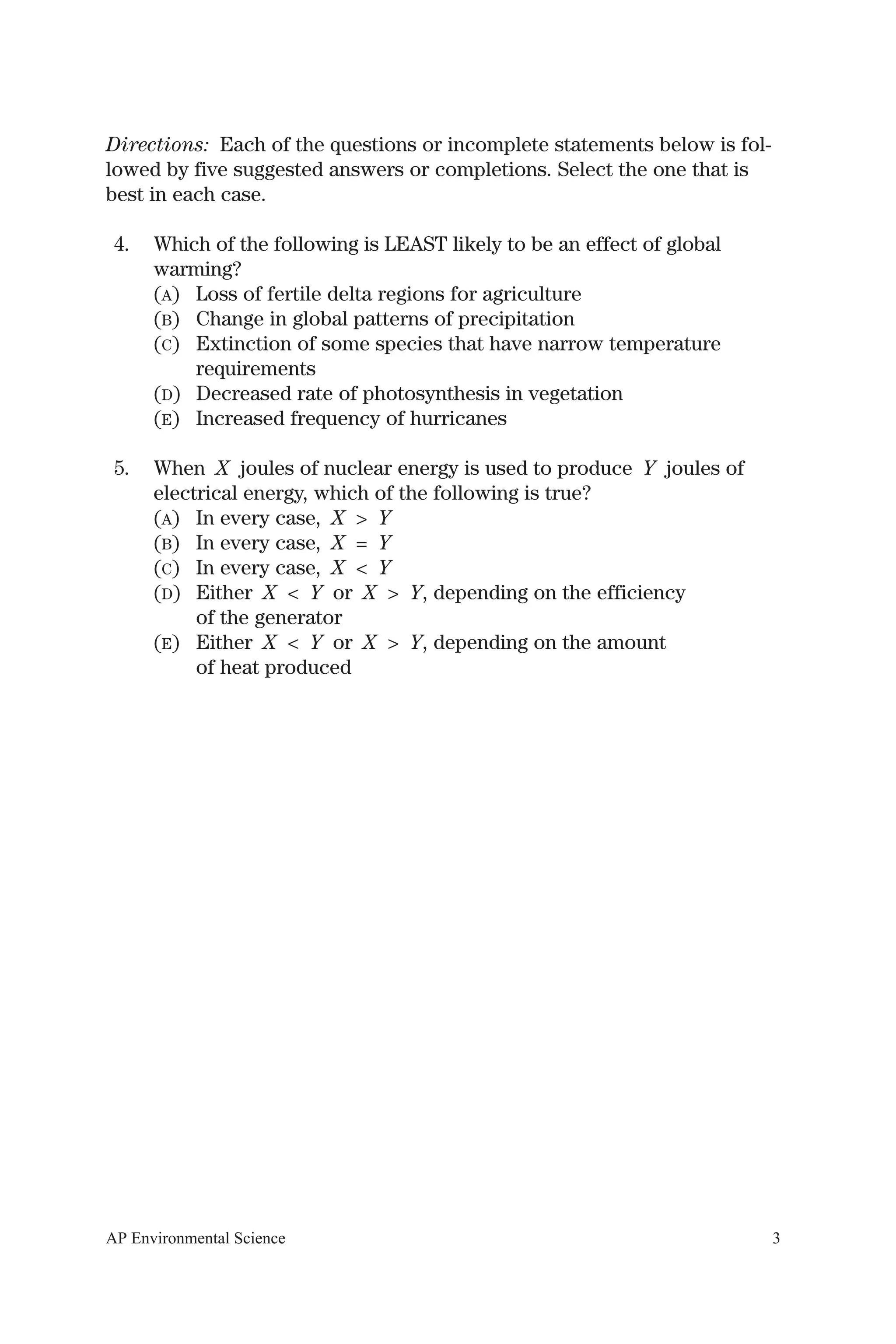 Apes sample mc_ques | PDF | Indoor Environmental Quality | Home & Garden