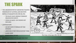 Road to WWI: International Rivalry and the Coming of War! | PPT