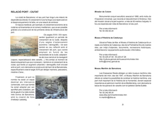 A peu pel Port - secundària | PPT