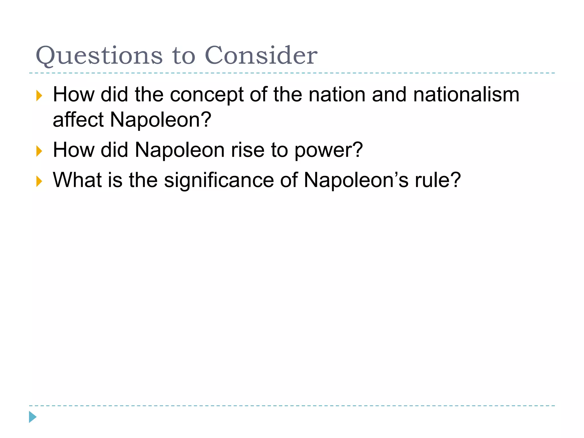 AP Euro CH 21 Rise of Napoleon | PPTX | Religion & Spirituality