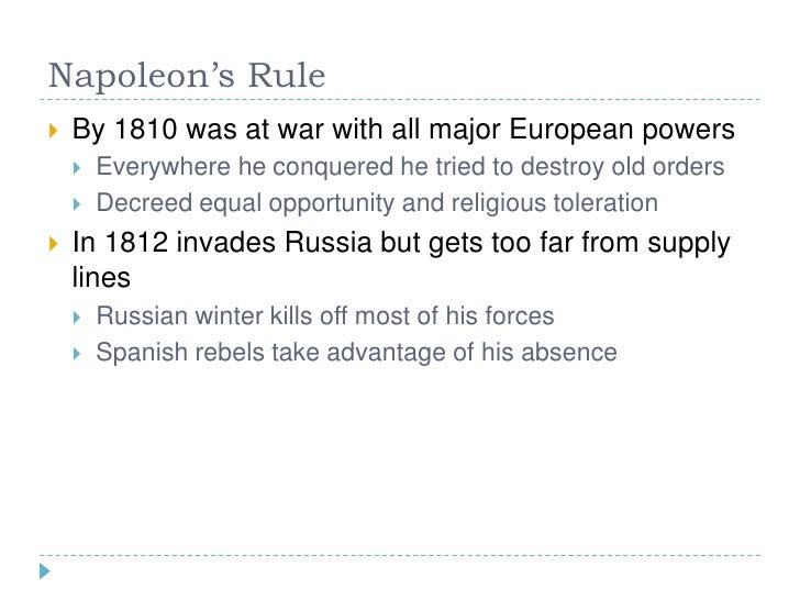 AP Euro CH 21 Rise of Napoleon