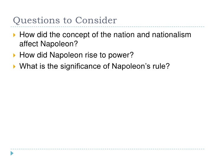 AP Euro CH 21 Rise of Napoleon