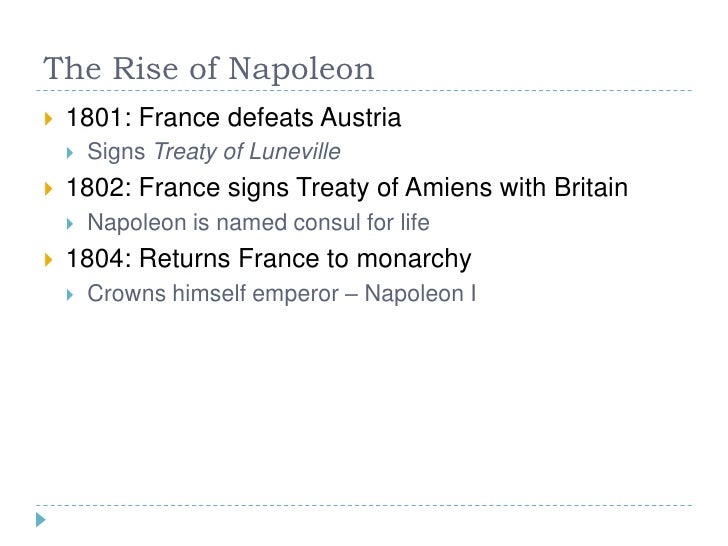 AP Euro CH 21 Rise of Napoleon