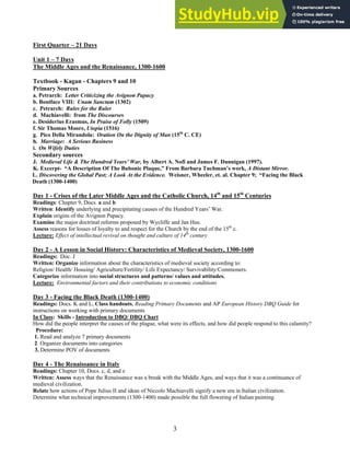 AP European History Course Description | PDF