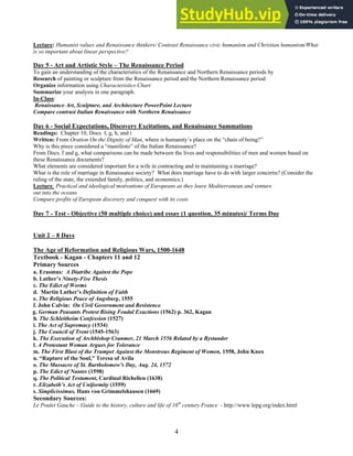 AP European History Course Description | PDF