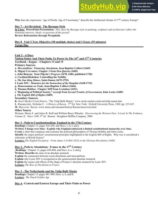 AP European History Course Description | PDF