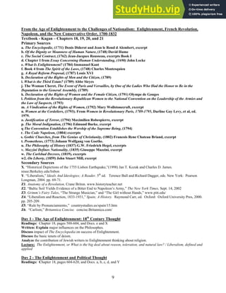 AP European History Course Description | PDF