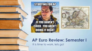 Ap euro review semester i | PPTX