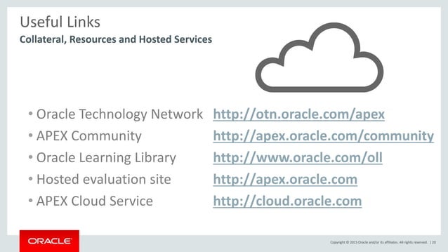 Oracle Application Express Introduction | PPTX
