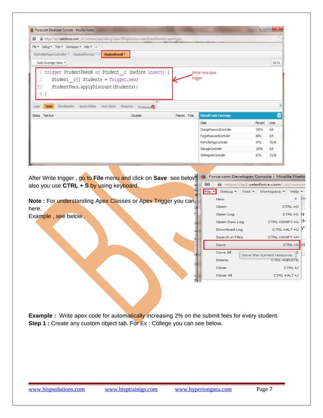 Apex code-fundamentals | PDF | Web Development | Internet