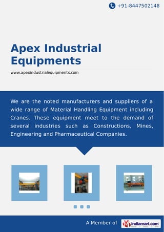 Apex industrial-equipments | PDF