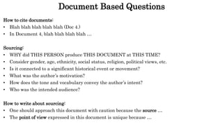 AP Exam Question Types Overview.pptx