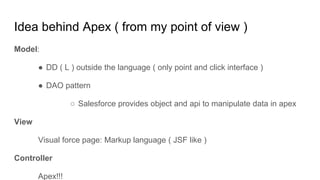 Apex and design pattern | PPT