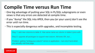 Oracle Application Express and PL/SQL: a world-class combo | PDF