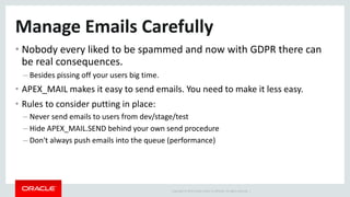 Oracle Application Express and PL/SQL: a world-class combo | PDF