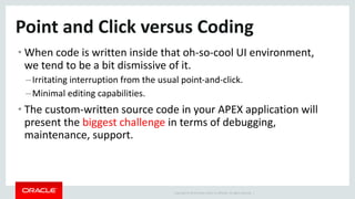 Oracle Application Express and PL/SQL: a world-class combo | PDF