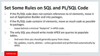 Oracle Application Express and PL/SQL: a world-class combo | PDF