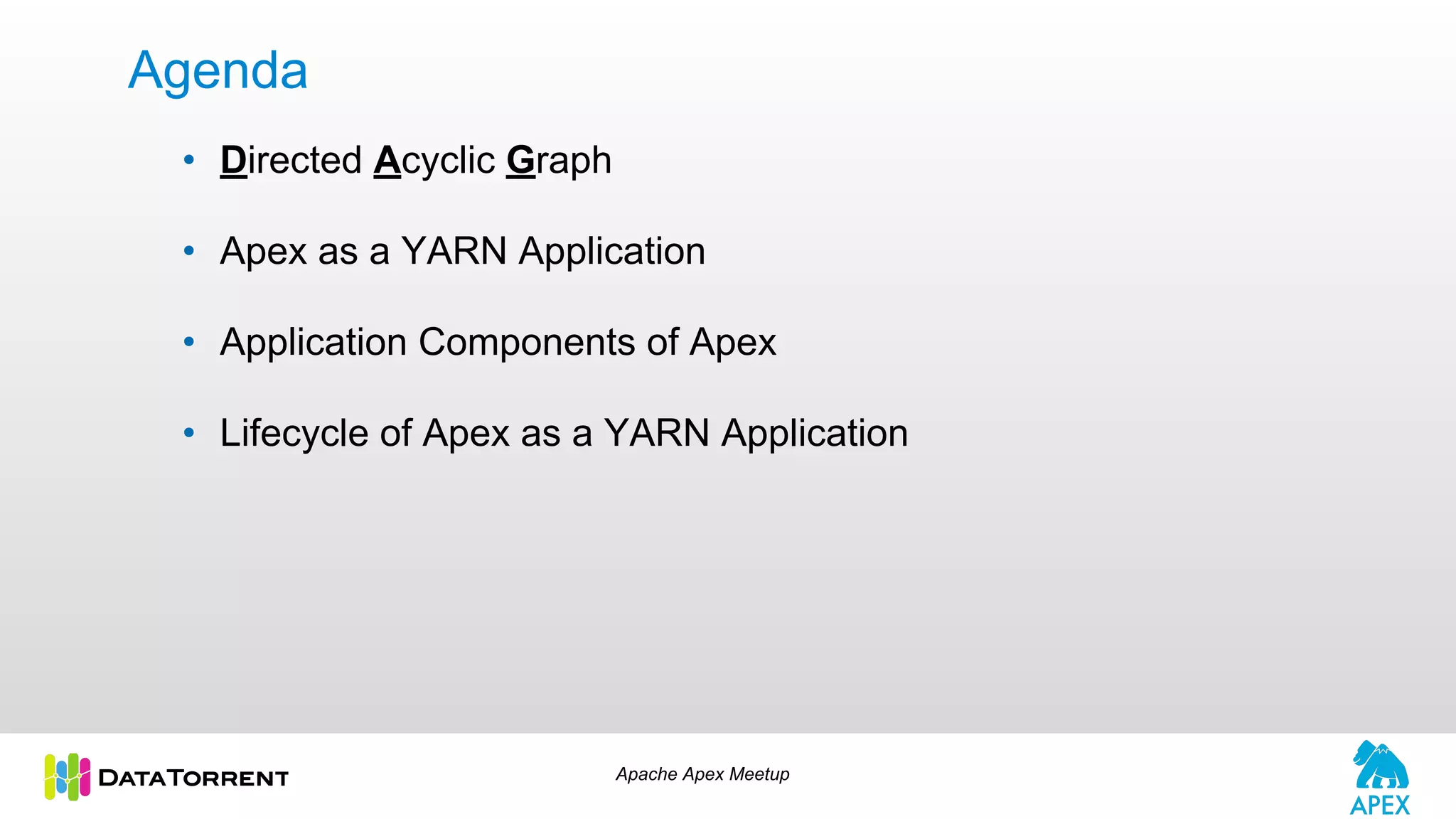 Apex as yarn application | PPT