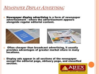 Newspaper Display Advertisiment | PPT