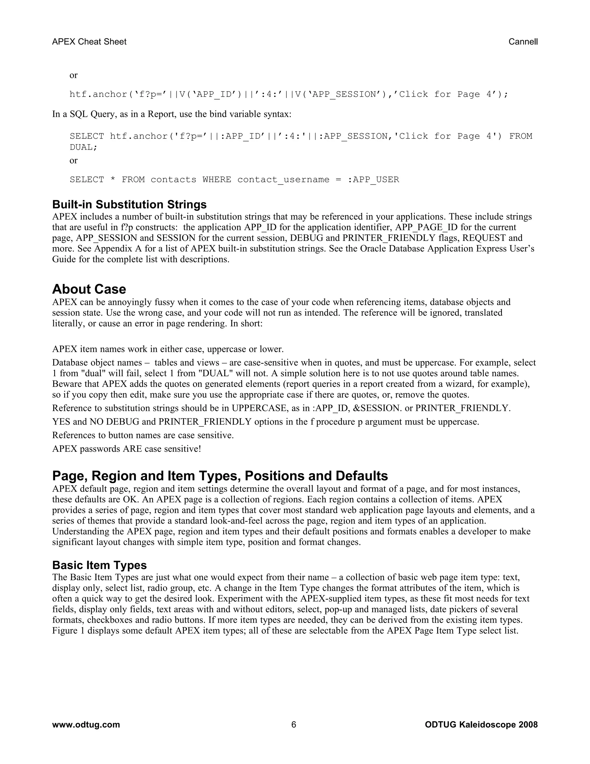 Apex cheat sheet 3 | PDF