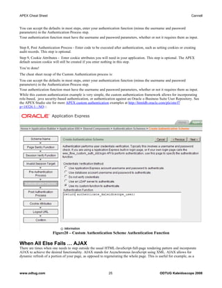 Apex cheat sheet 3 | DOC