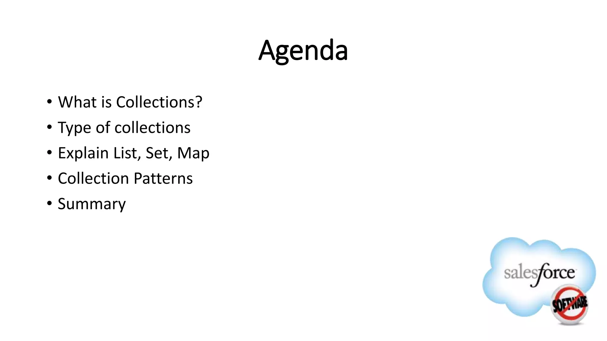 Apex Collection Patterns Pptx Databases Computer Software And