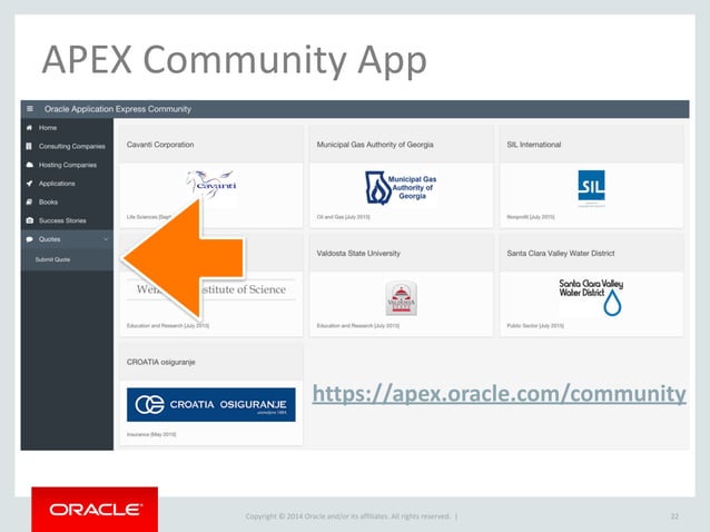 Apex day 1.0 oracle apex 5.0 patrick wolf | PPT