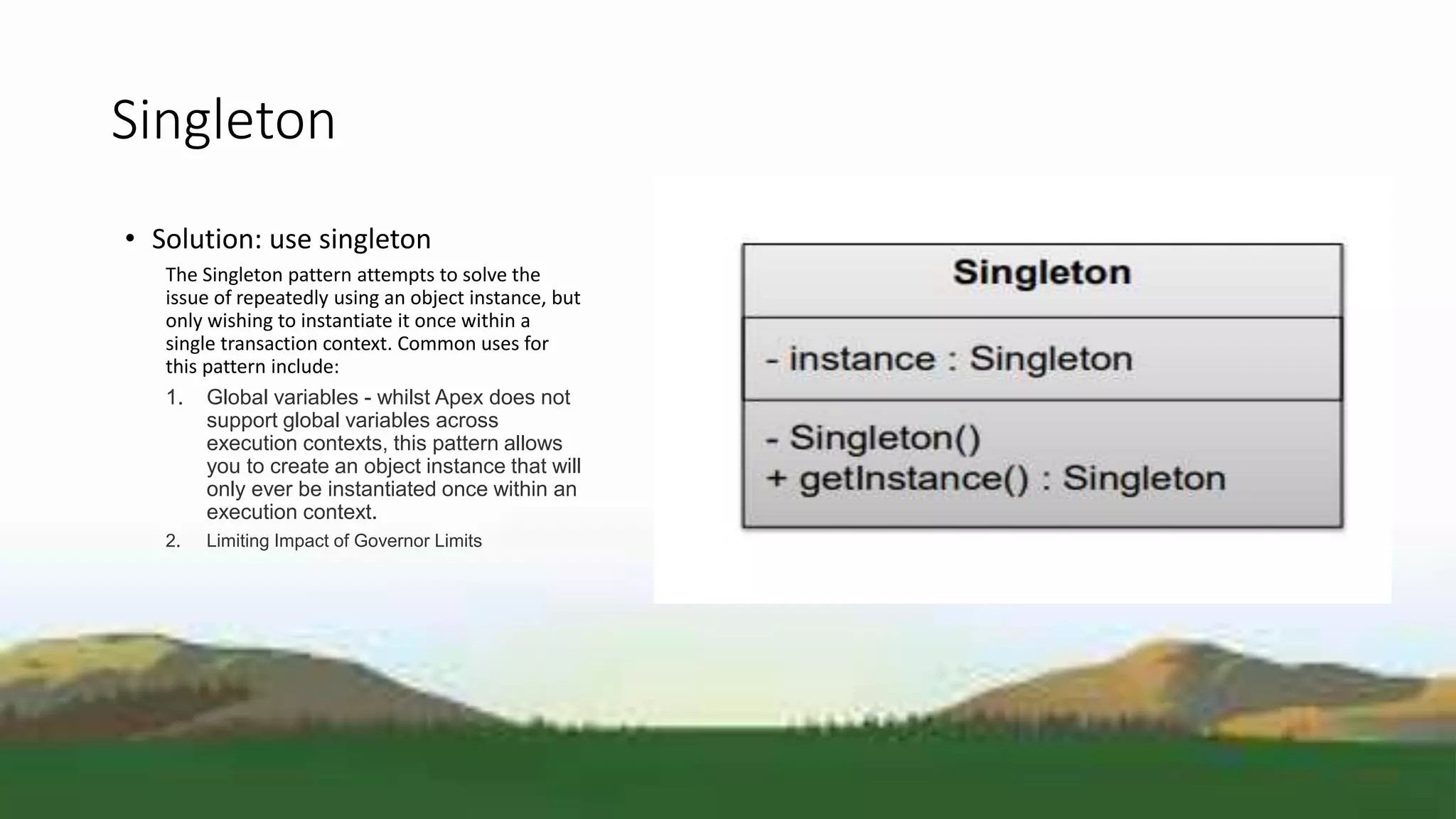 Apex design patterns | PPTX