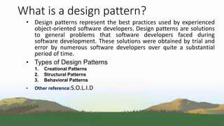 Apex design patterns | PPTX