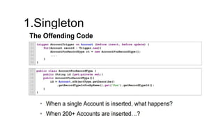 Apex design patterns | PPTX