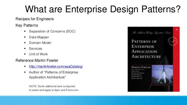 Apex Enterprise Patterns 