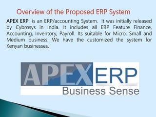 APEX ERP Software Presentation | PPTX | Credit Cards | Personal Debt
