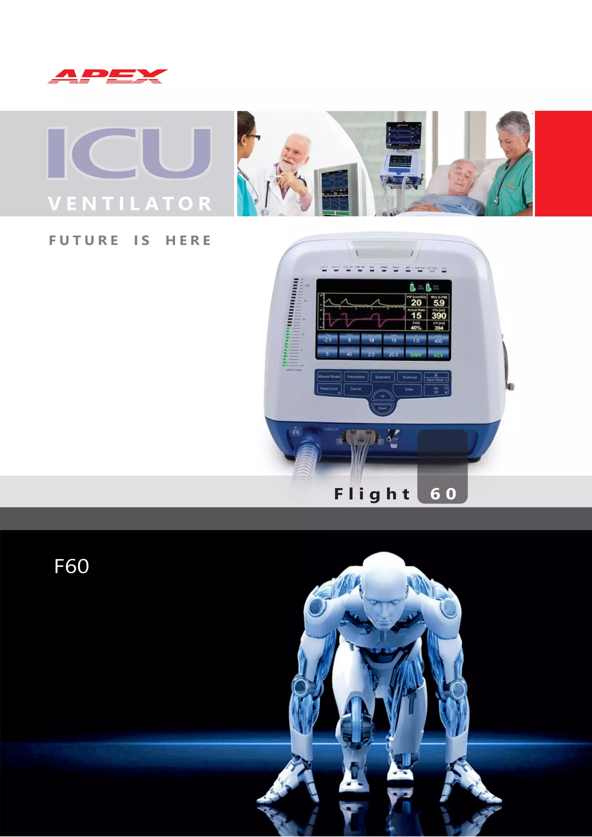 APEX FLIGHT 60 Ventilator | PDF