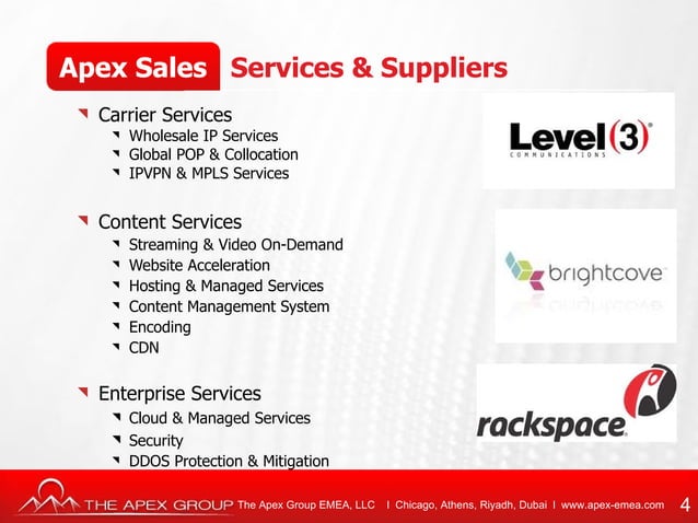 Apex Group Company Profile 2012 | PPT | Computing | Technology & Computing