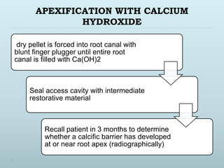 Apexification | PPTX