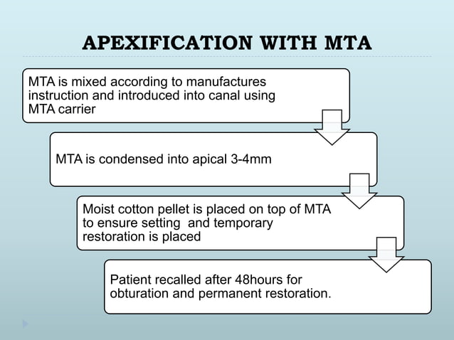 Apexification | PPTX