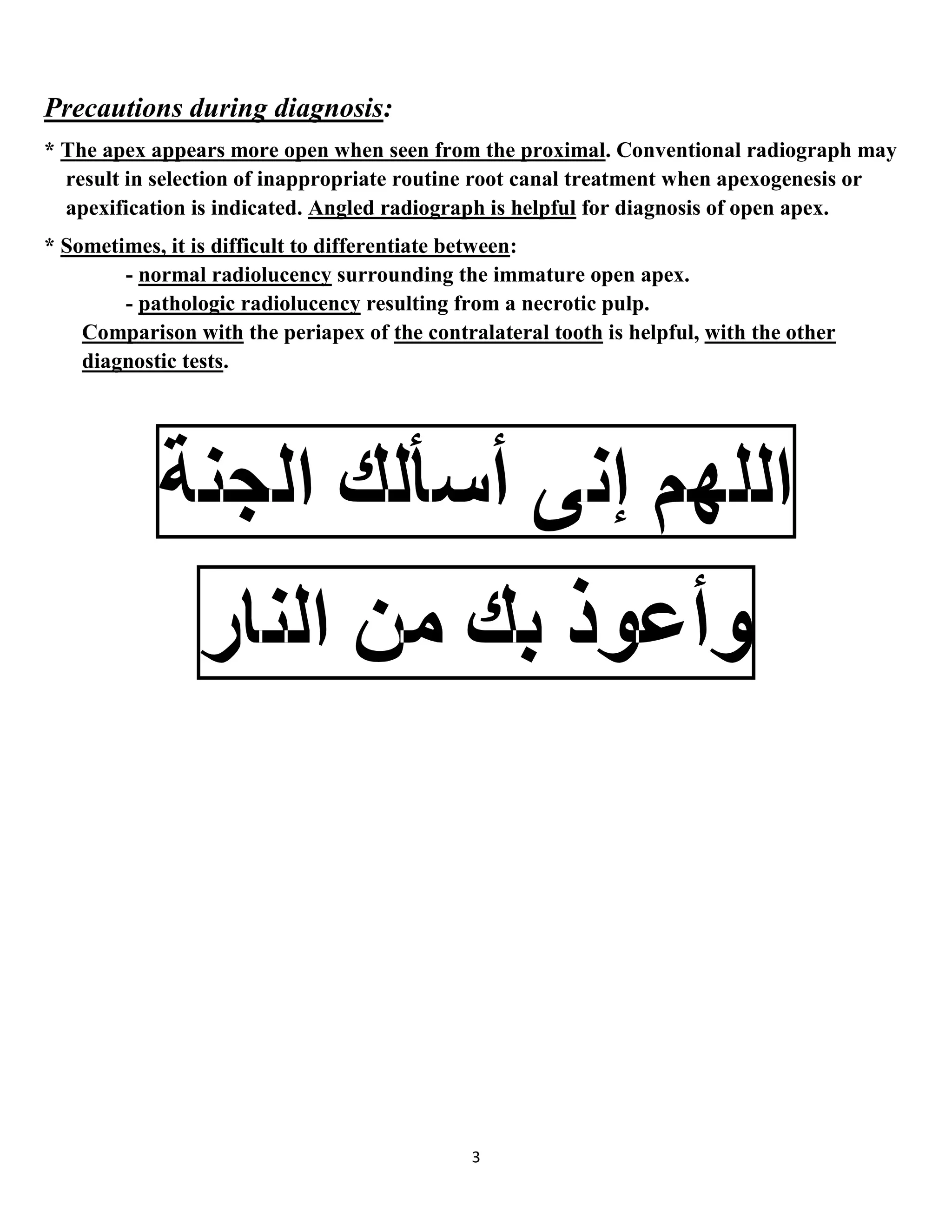 Apexification apeogenesis word2007 MTA mineral trioxide aggregate | DOCX