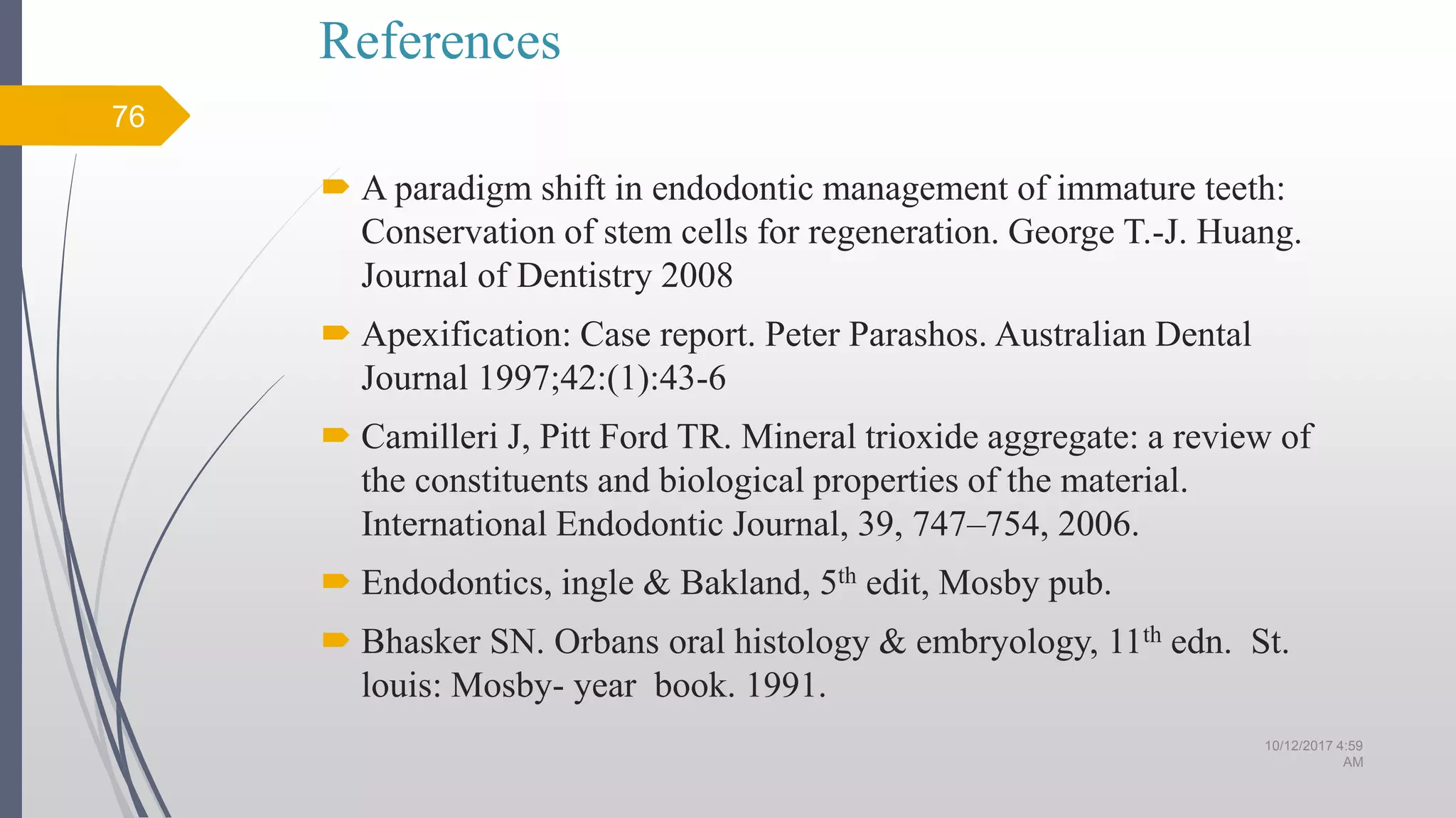 Apexification and apexogenesis | PPTX