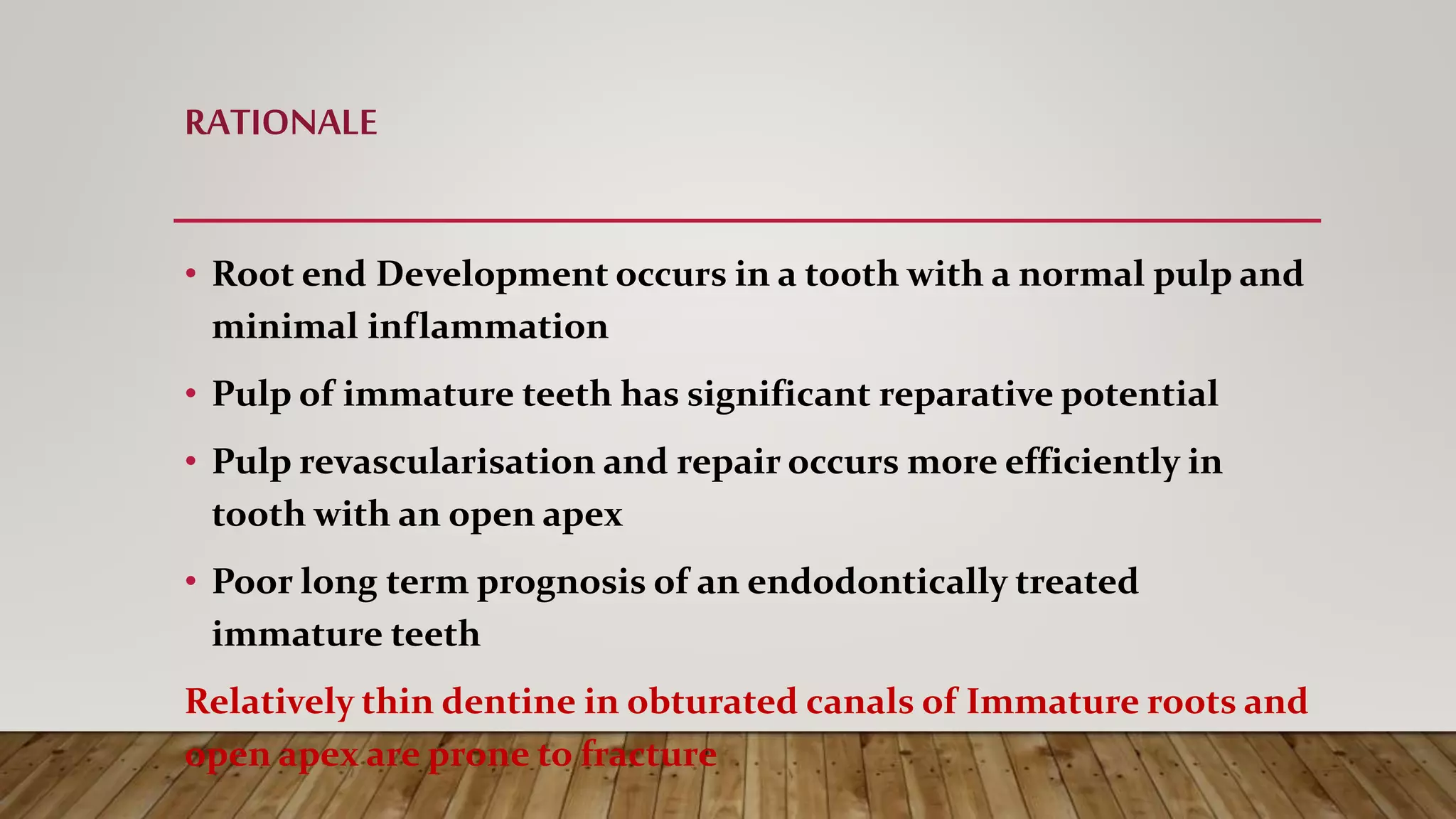 Apexification and Apexogenesis | PPTX