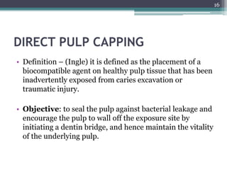 Apexification & apexogenesis | PPTX