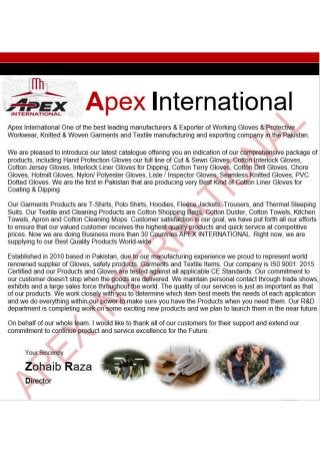 APEX INTERNATIONAL GLOVES CATALOGUE 2022.pdf